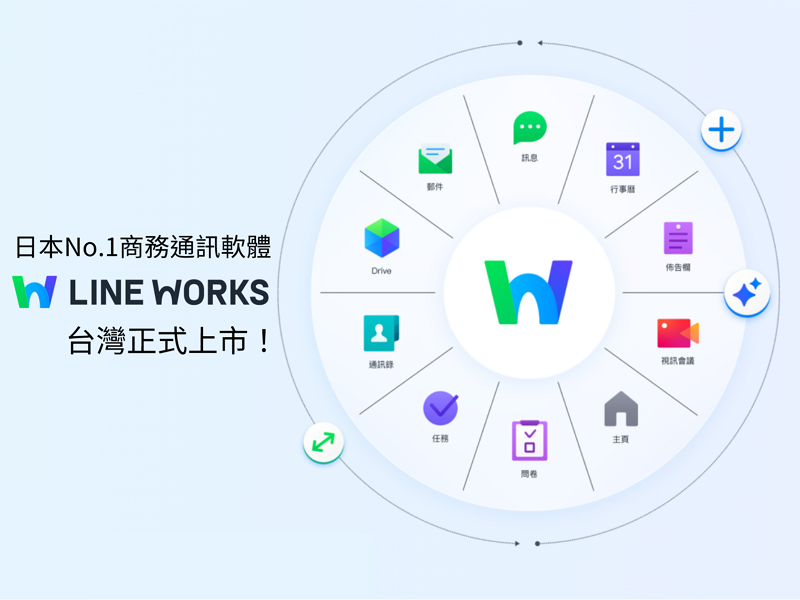 日本 No.1 商務通訊平台登台 LINE WORKS為台灣企業開啟智慧協作新時代｜商周